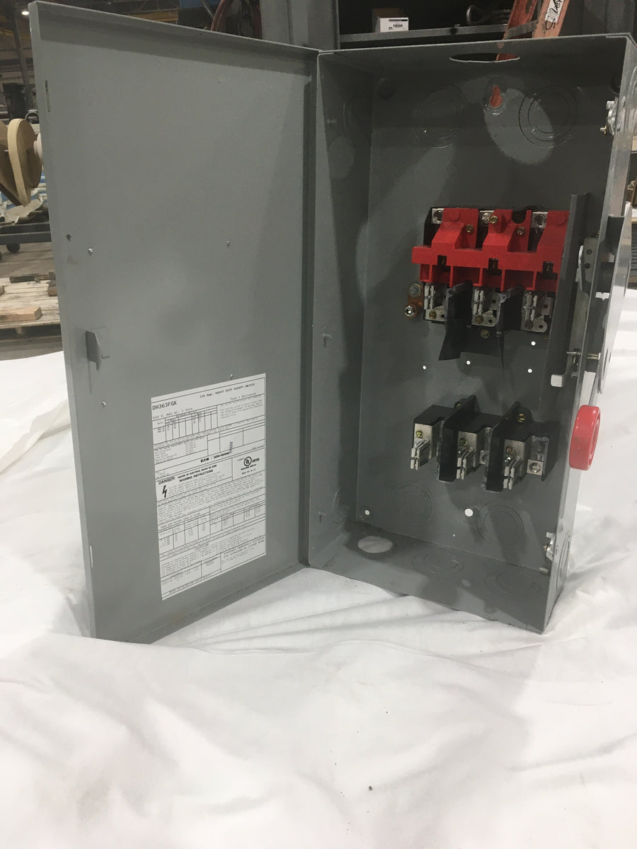 Eaton H.D. Safety Switch-#DH363FGK -Used – Diversified Systems Inc.